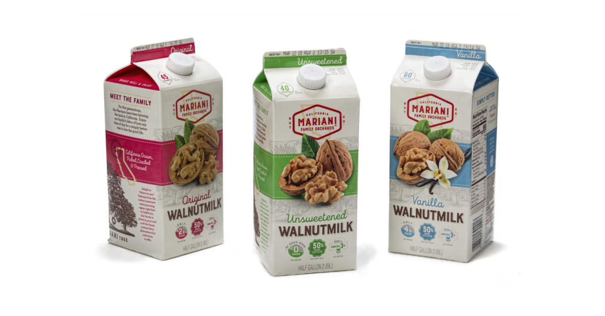 Mariani Walnutmilk Rolls Out | Business Wire